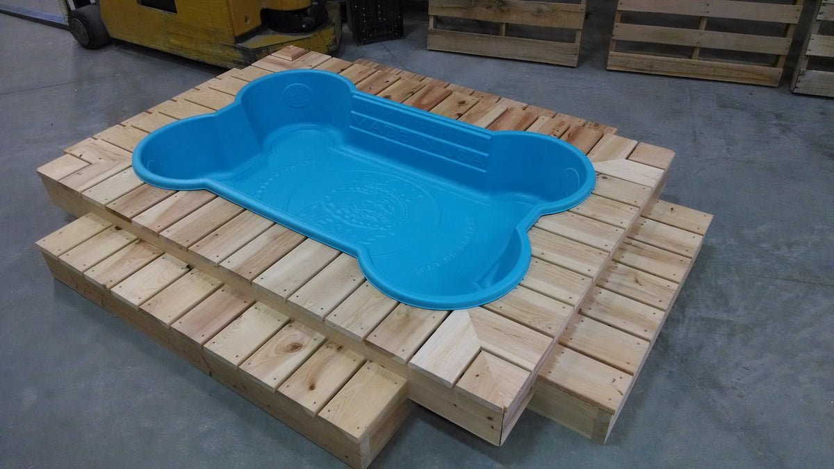 Deluxe Bone Pool Deck Kit – Dog Pools