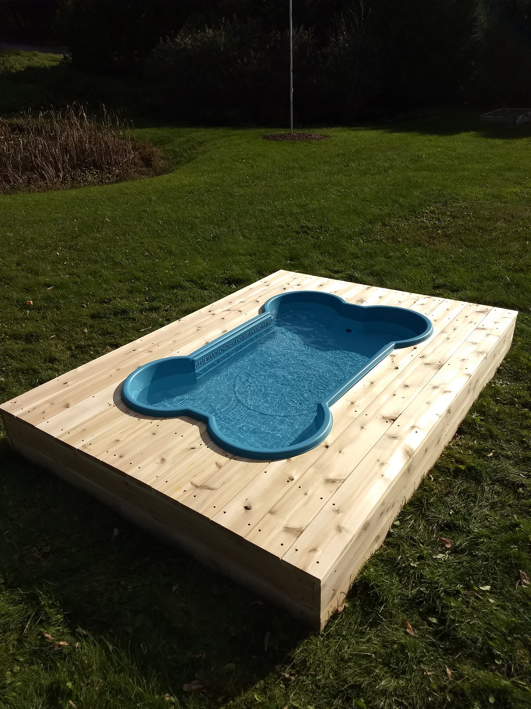 Simple Bone Pool Deck Kit Plans – Dog Pools