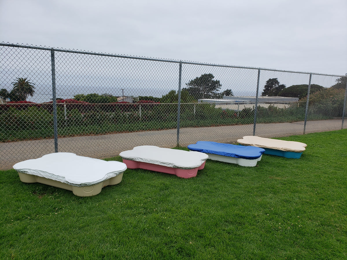 Bone Pool Cover. Only White Available – Dog Pools